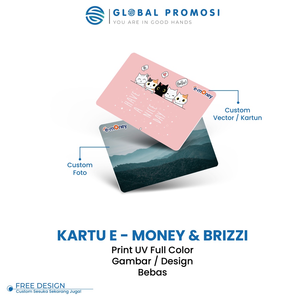 Jual eMoney / Brizzi / Flazz Gen 2 / TapCash / E-Toll Mandiri Custom ...