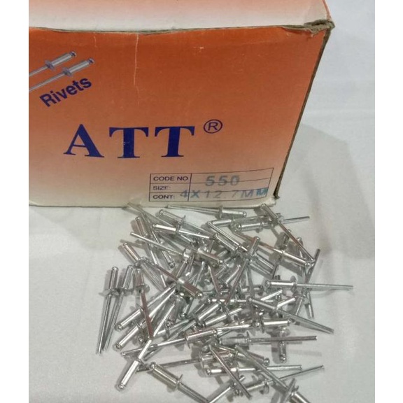 Jual Paku Rivet ATT 550 (4x12.7mm) | Shopee Indonesia
