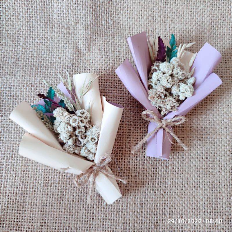 Jual buket mini edelweis | Shopee Indonesia