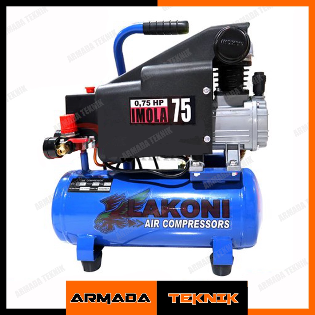 Jual Lakoni Kompresor Angin Imola 75 - Air Compressor 0.75 HP | Shopee ...
