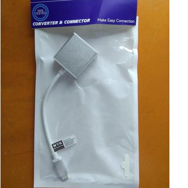 Jual Kabel Konverter USB C Type Tipe Converter To Ke VGA Projector ...