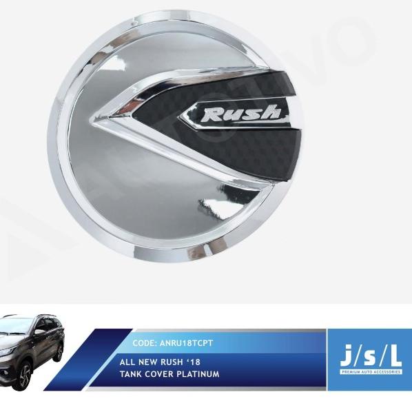 Jual JSL Tank Cover All New Rush 2018 Tutup Tangki Bensin Model ...