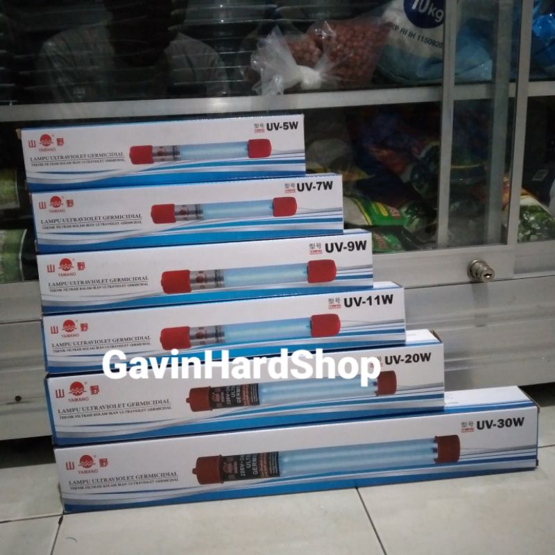 Jual Lampu UV sterilisasi lampu UV anti bakteri dan anti algae aquarium kolam yamano | Shopee ...