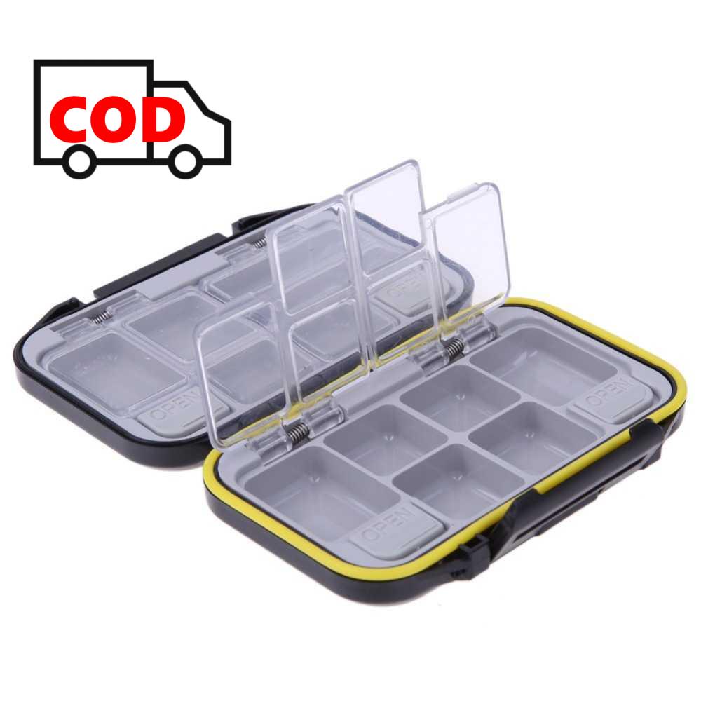Jual Box Kotak Perkakas Kail Pancing 12 Slot Ruang Sekat Kompartemen Waterproof | Aksesoris ...