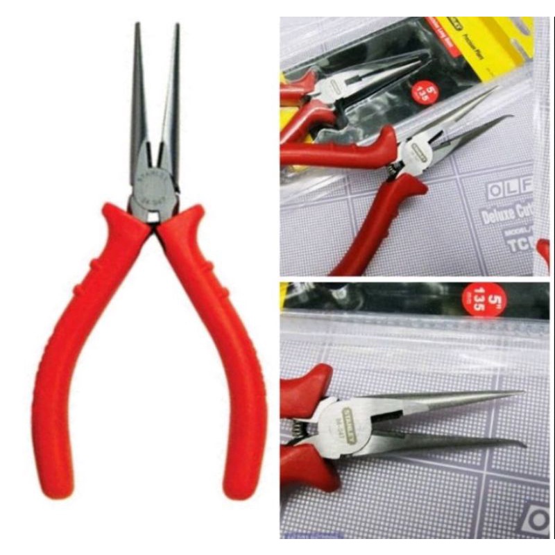 Jual tang lancip 6" precision long cutter 84048 Stanley | Shopee Indonesia