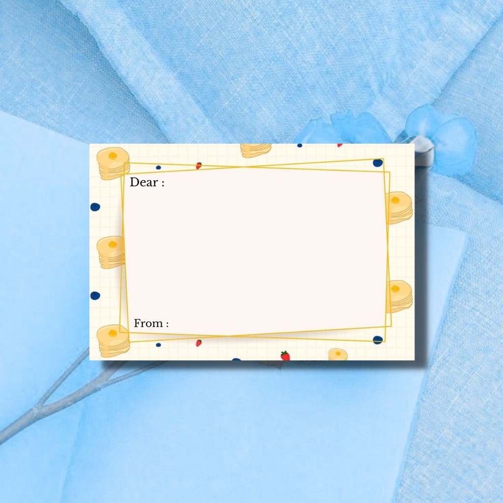 Jual KARTU UCAPAN KOSONG | GREETING CARD | BLANK CARD (MINIMAL ORDER 1 ...