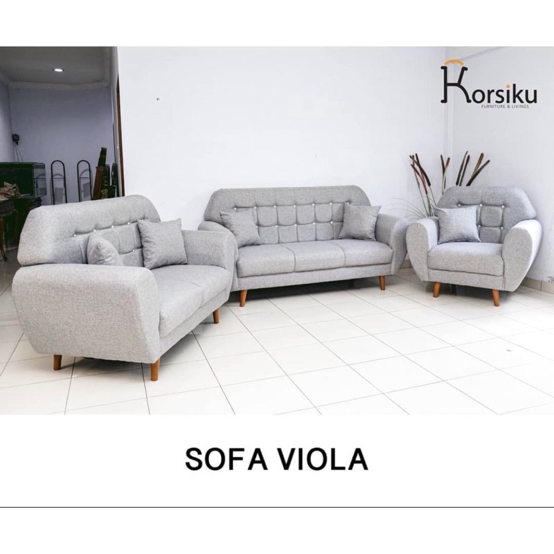 Jual Sofa Viola Kain | Shopee Indonesia