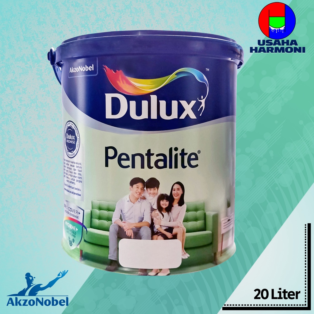 Jual Cat Tembok Dulux Pentalite | Ukuran : 20 L | Shopee Indonesia