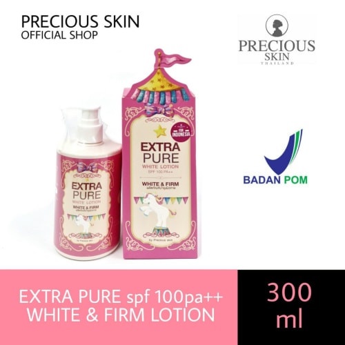 Jual PRECIOUS SKIN Extra Pure Gluta Whitening Body Lotion SPF 100 PA++ ...