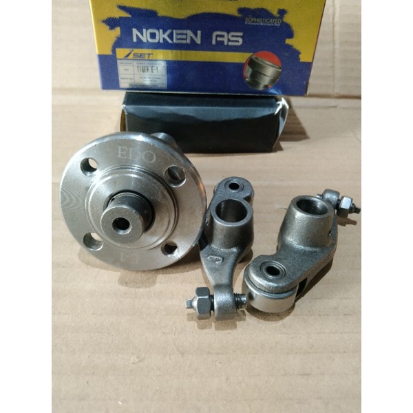 Jual NOKEN AS TIGER EDO E2 SET RRA di aplikasikan CB100 GL100 MEGAPRO ...