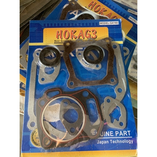 Jual Packing Set Komplit GX160 Mesin Penggerak Engine Perpak Paking set Merk Hokage 100% ...