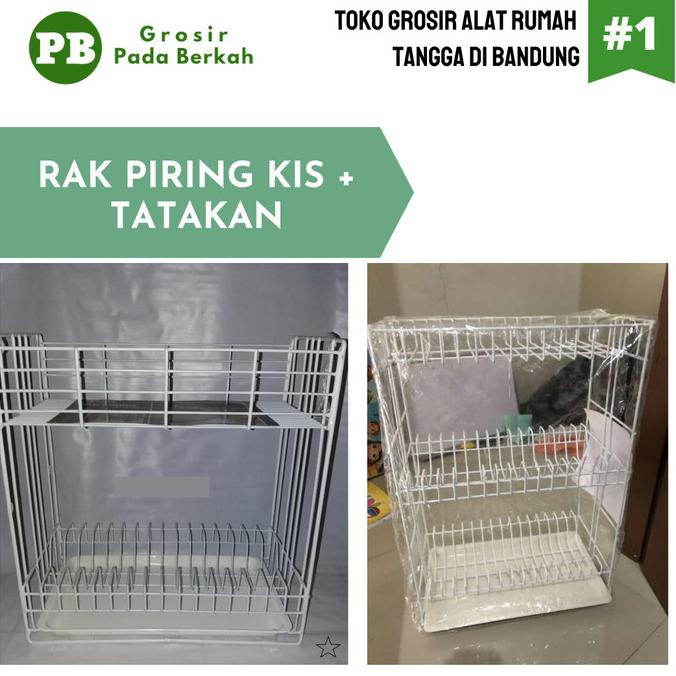 Jual GPB - Rak Piring Kitchen Set Besi KIS + Nampan Rak Piring - Rak ...
