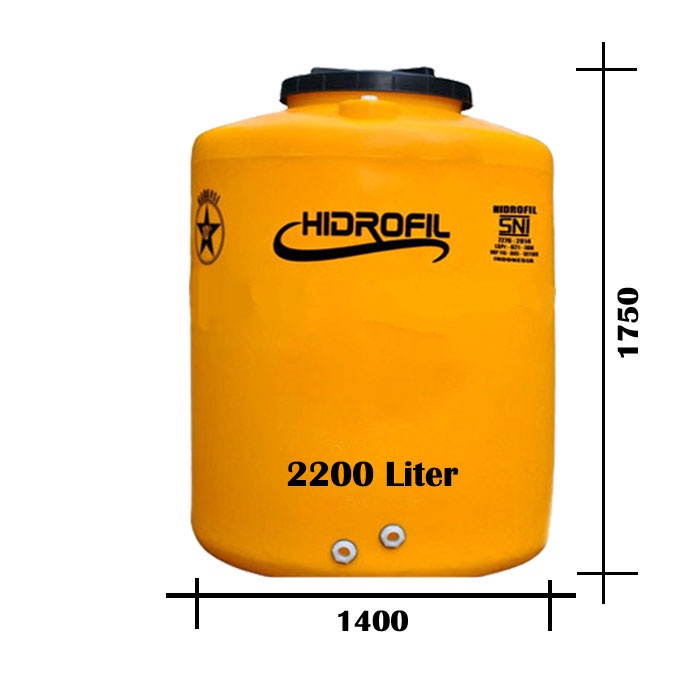 Jual Tandon Air Hidrofil 2200 liter | Shopee Indonesia