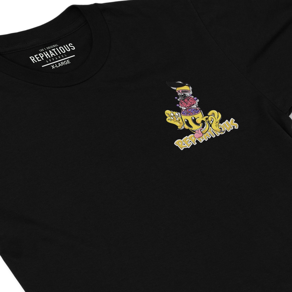Jual Rephatious T-Shirt "Grugh" Black | Shopee Indonesia