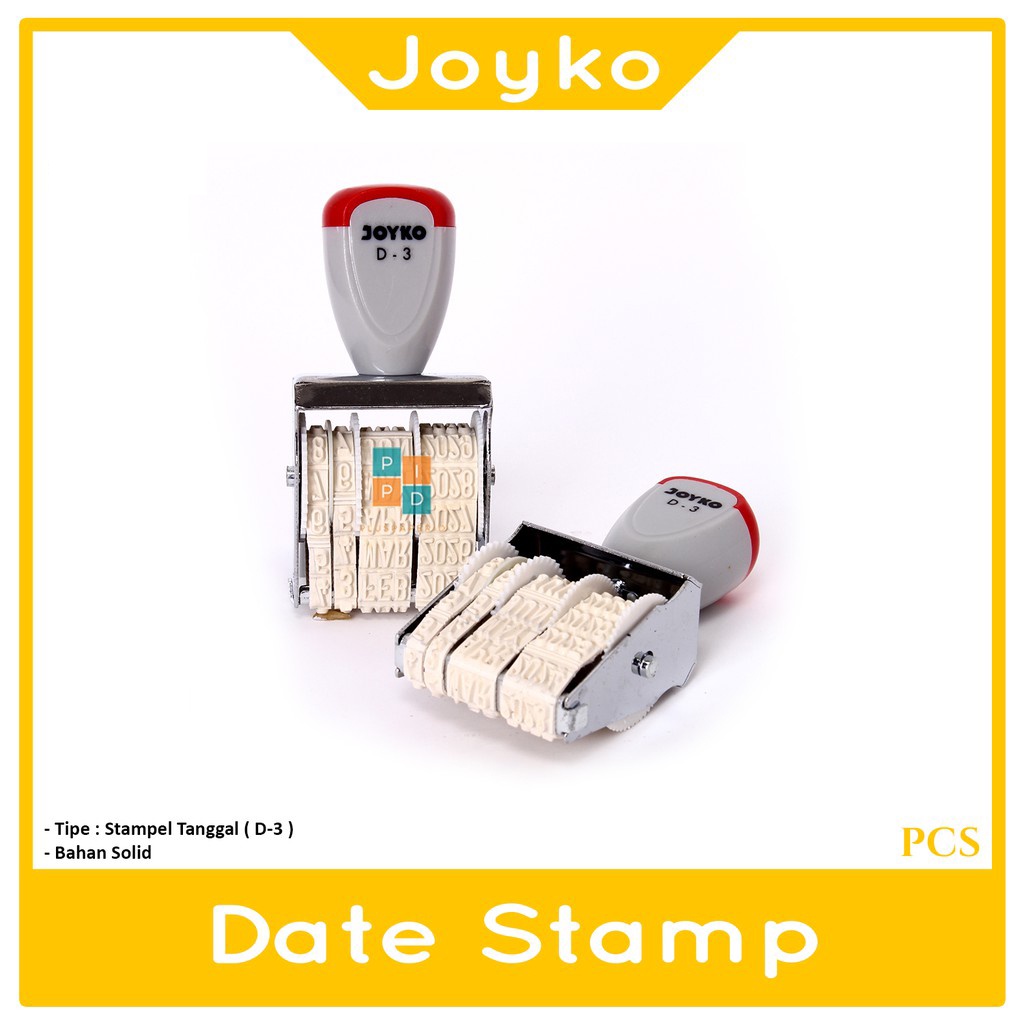 Jual JOYKO - Stempel Tanggal - Date Stamp D-3 - Pcs | Shopee Indonesia