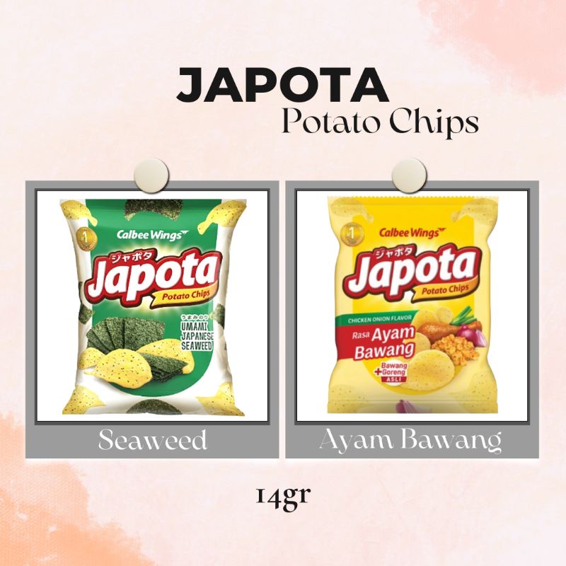 Jual Japota Potato Chips / Keripik Kentang 14gr | Shopee Indonesia