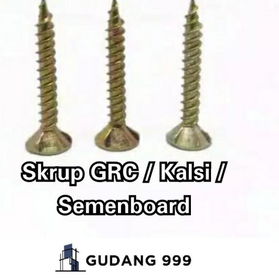 Jual SKRUP GRC / SEKRUP KALSIBOARD / SKRUP SUNRAY / SCREW KALSI 6x1 ...