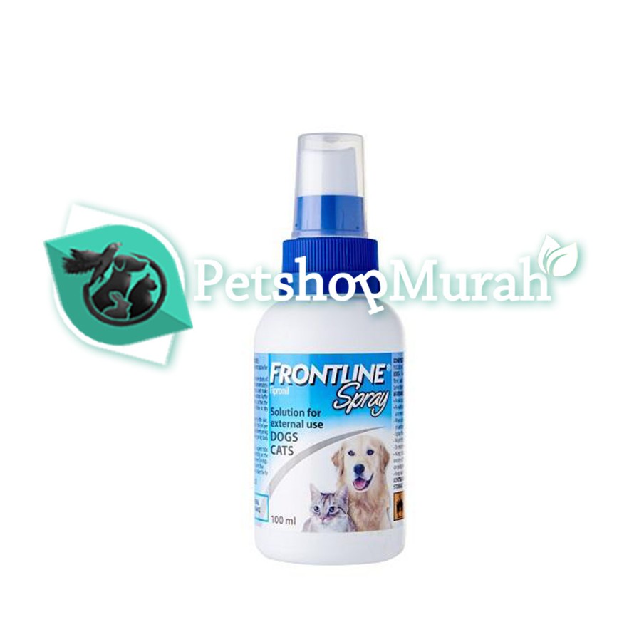 Jual Obat Kutu Kucing & Anjing Spray - Frontline Spray 100 Ml | Shopee ...