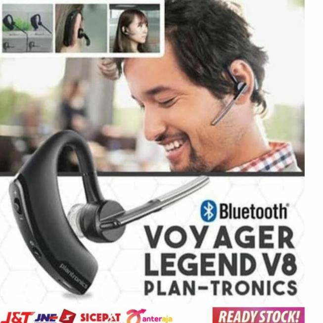 Jual Headset Bluetooth Voyager Legend V8 Plan-Tronics | Shopee Indonesia