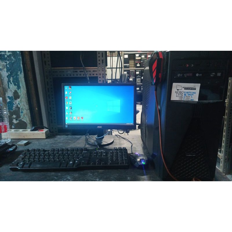 Jual Pc Gaming Amd A4/Ram 4-8Gb/HDD 250Gb, Layar 16-19 in | Shopee ...