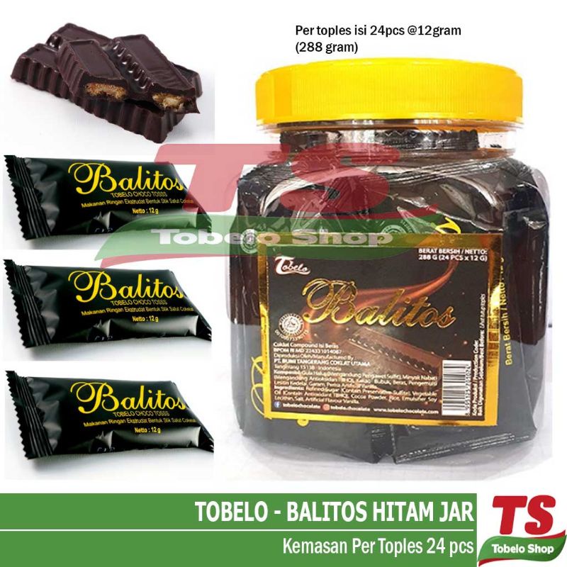 Jual TOBELO BALITOS COKLAT TOPLES ISI 24 | Shopee Indonesia