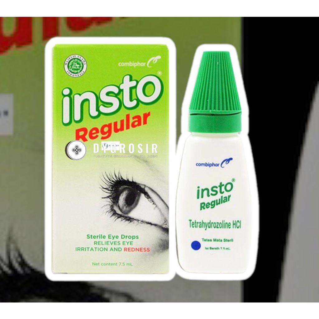 Jual DY ~ INSTO REGULAR 7.5ML TETES MATA STERIL STERILE EYE DROPS TETES ...