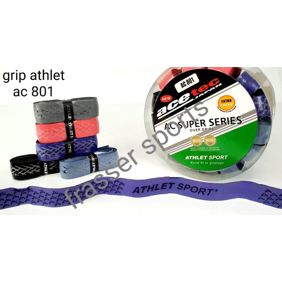 Jual Grip Raket Bulutangkis Badminton Athlet Karet Handuk All Variant ...