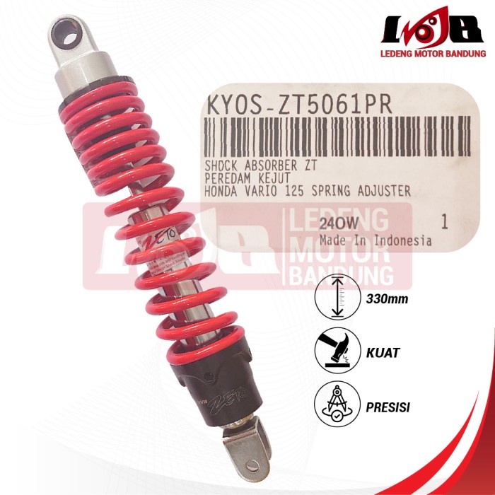 Jual KYB Zeto Shockbreaker Vario 125cc Spring Adjuster 330mm Suspensi Motor | Shopee Indonesia