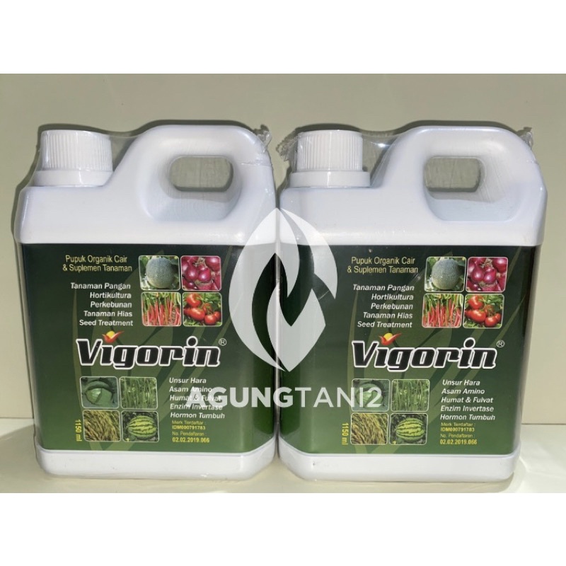 Jual PUPUK ORGANIK CAIR & SUPLEMEN TANAMAN VIGORIN 1150ML | Shopee ...