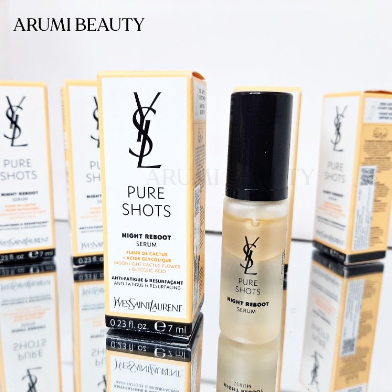 Jual YSL PURE SHOT NIGHT REBOOT SERUM 7ML | Shopee Indonesia