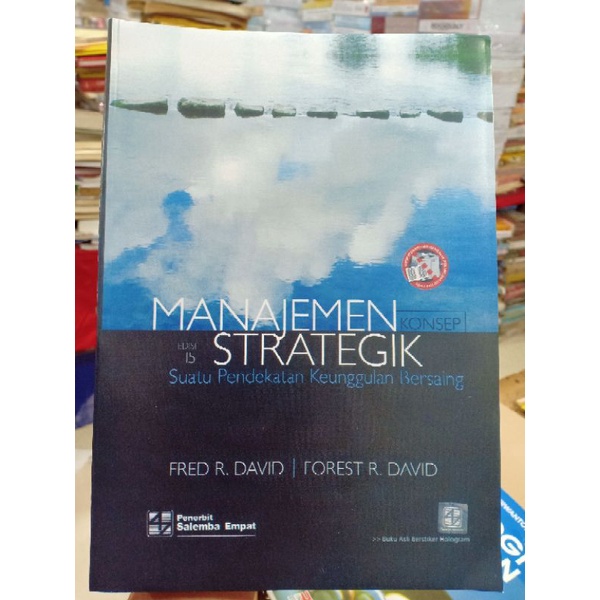 Jual manajemen strategik edisi 15 fred r david forest r david | Shopee Indonesia