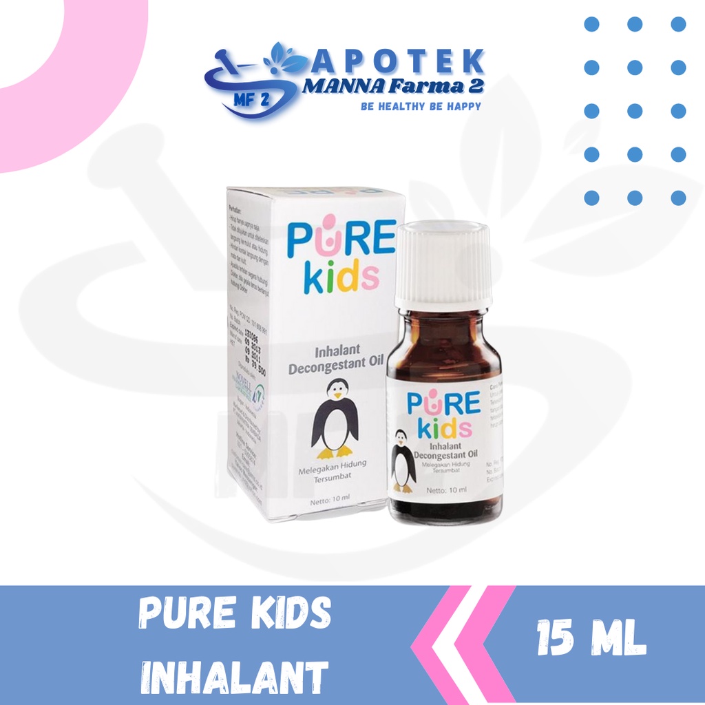 Jual PURE KIDS INHALANT 10 ML (BATUK PILEK ANAK) | Shopee Indonesia