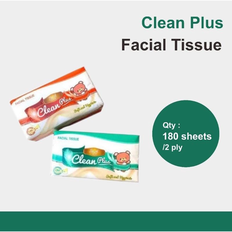 Jual Tissue Clean 180 Sheet 2Ply | Shopee Indonesia