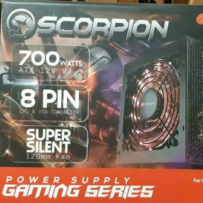 Jual POWER SUPPLY GAMING MAGIX 700W - PSU MAGIX 700WATT ORIGINAL ...