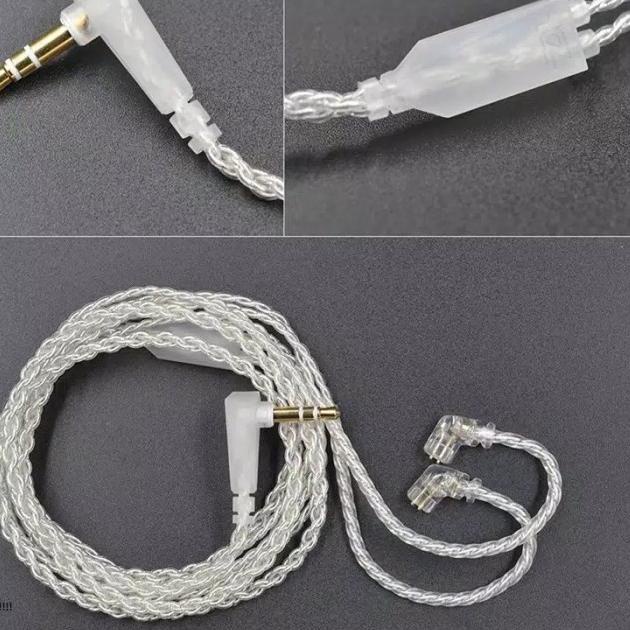 Jual Kabel Cable KZ Upgrade KZ Silver Plated Cable with Mic KZ ZSN PRO ...