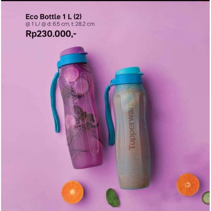 Jual Tupperware Eco Bottle 1L | Shopee Indonesia