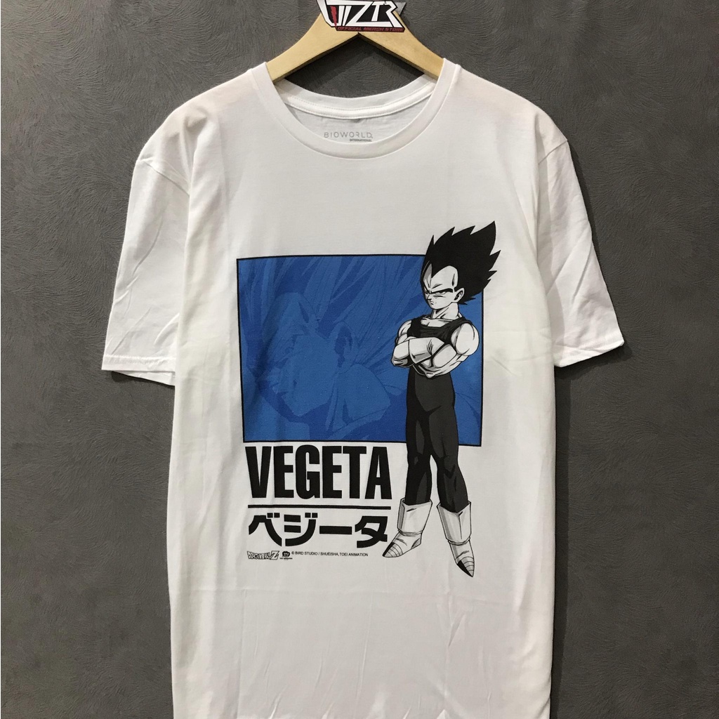 Jual T Shirt Anime Official DRAGON BALL Z VEGETA FRAME Original ...