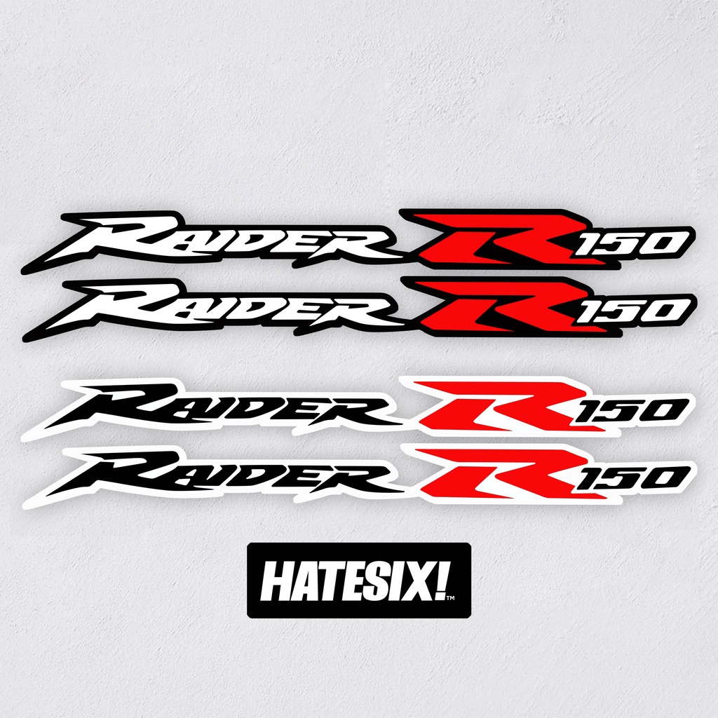 Jual Sticker Decal SUZUKI RAIDER R 150 Hatesix | Shopee Indonesia