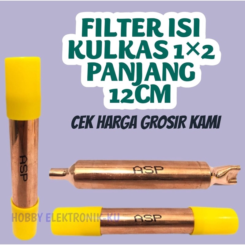 Jual FILTER ISI KULKAS 1x2 PANJANG 12CM | Shopee Indonesia