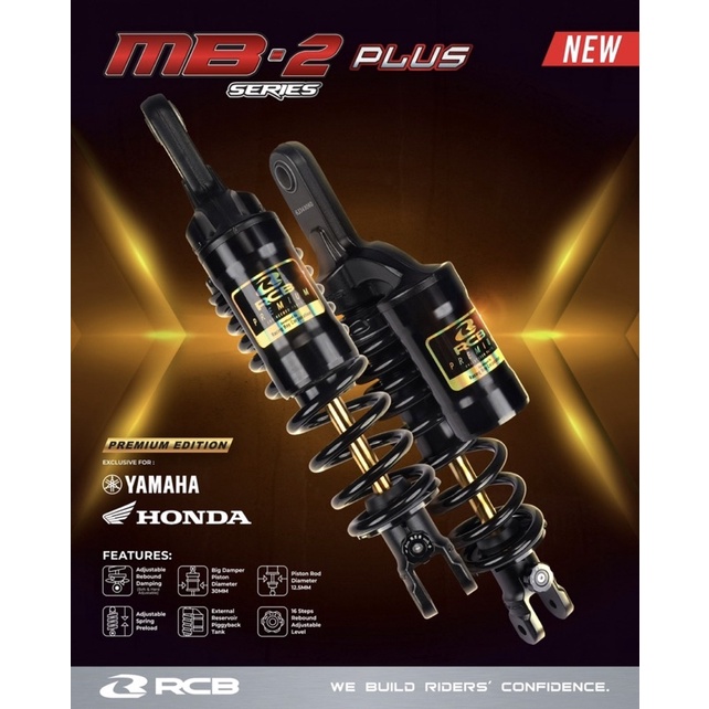 Jual Shockbreaker RCB Racing Boy type MB2 Plus MB2+ Click reabond aktif ...