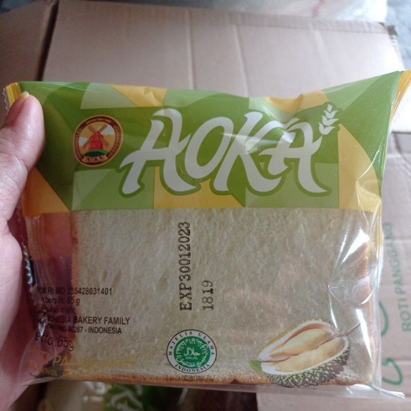 Jual Roti Aoka Panggang dan Gulung Keju / MOMOTARO Dus Packing | Shopee ...