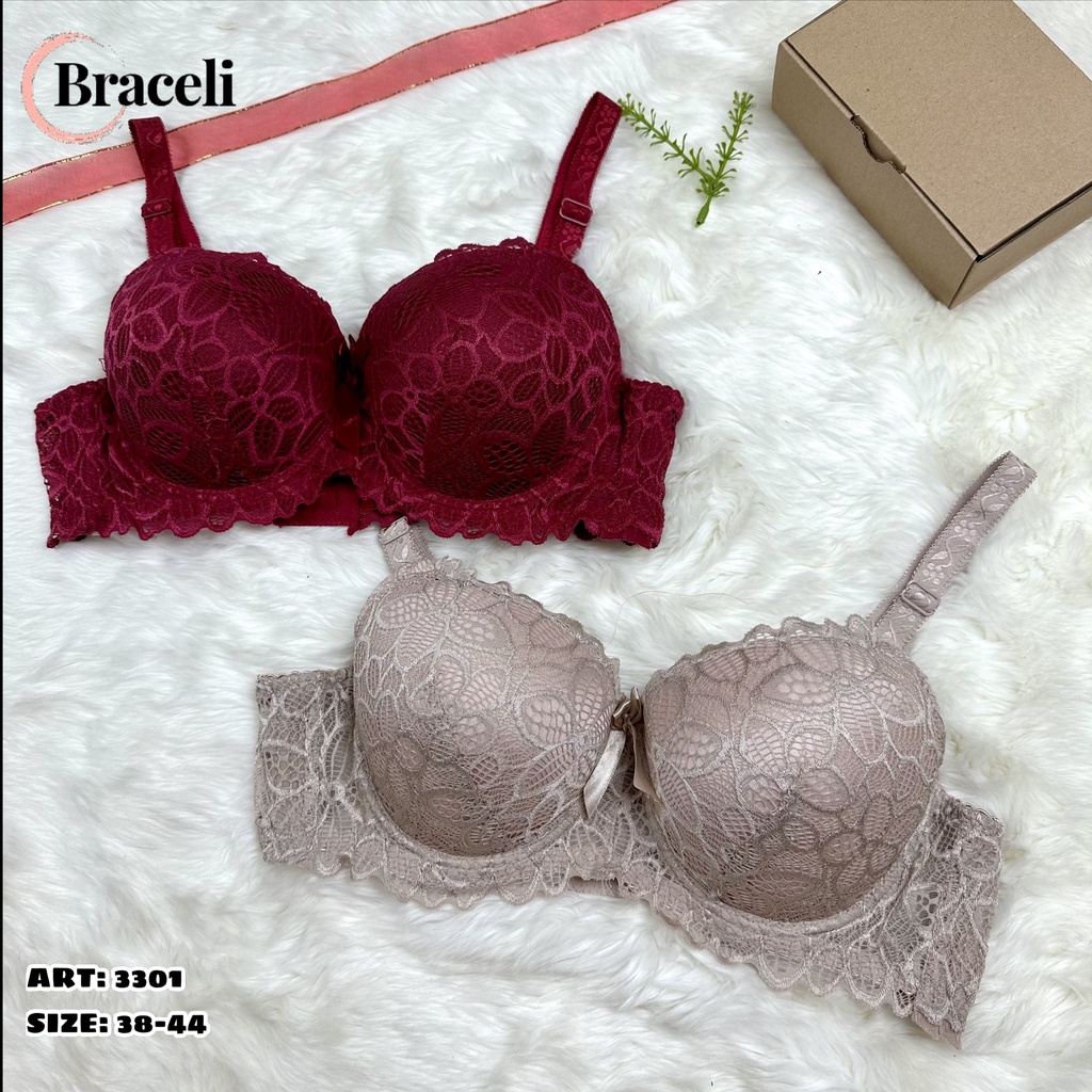 Jual Push Up Bra Jumbo Braceli Art 3301 | Bra Busa Tebal Premium Collection | Shopee Indonesia