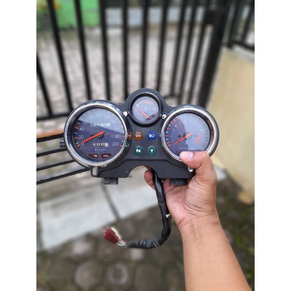 Jual SPEEDOMETER NINJA BIRU/HIJAU ORI COPOTAN | Shopee Indonesia
