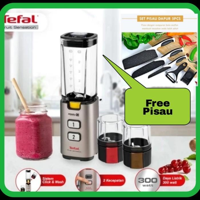 Jual Tefal Blender BL -142 /Fruit Sensation Mini Blender Glass. | Shopee Indonesia