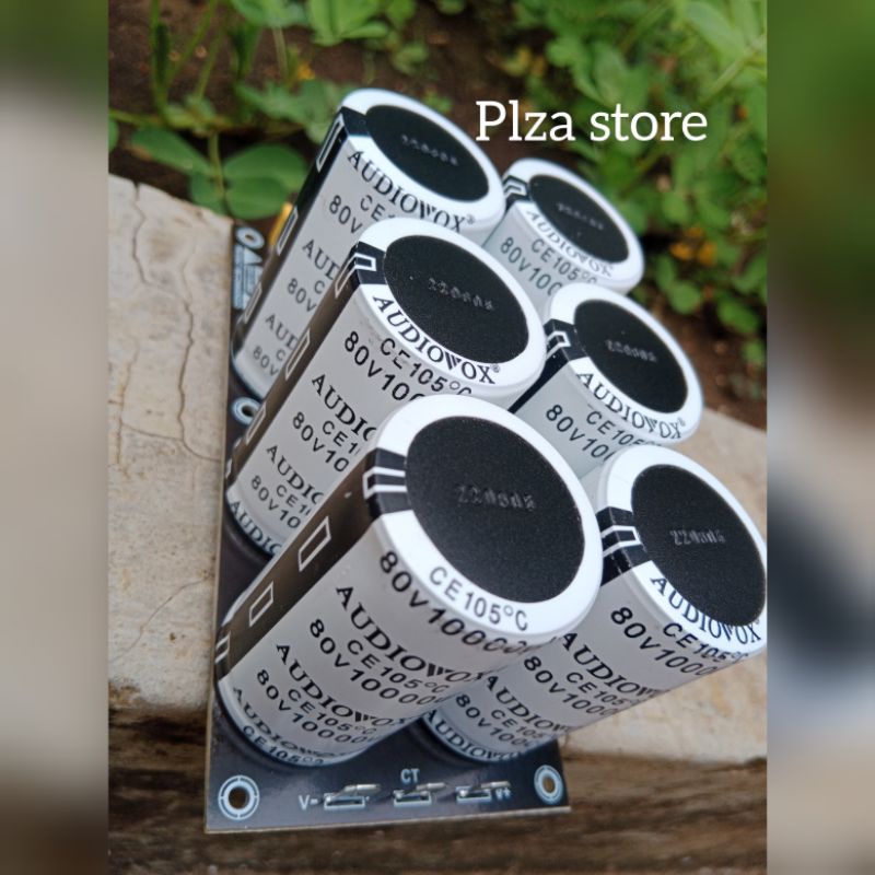 Jual Kit PSU ELKO ISI 6 80V 10000uf Elko merk Audiovox PSU kelas AB ...