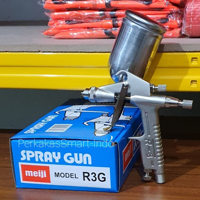 Jual spray gun r3g meiji tabung atas/semprotan cat r3/spit/spet ...