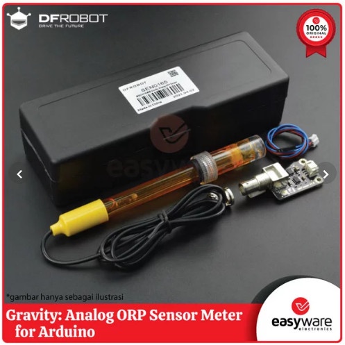 Jual DFRobot Gravity Analog ORP Sensor Meter for Arduino SASLUN | Shopee Indonesia