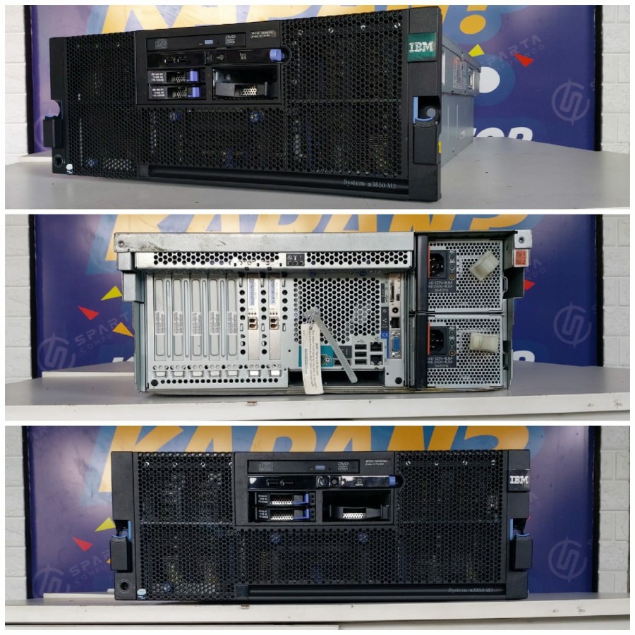 Jual Server Ibm 4u system x3850 M2 Intel xeon x7350 (2prosesor ...