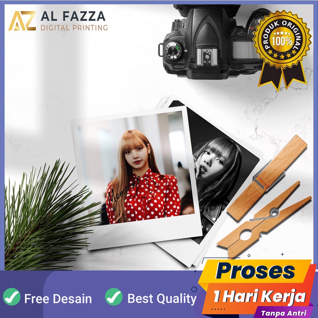 Jual Cetak Foto Polaroid 2R Glossy Photo Paper Tebal Berkualitas Dan ...