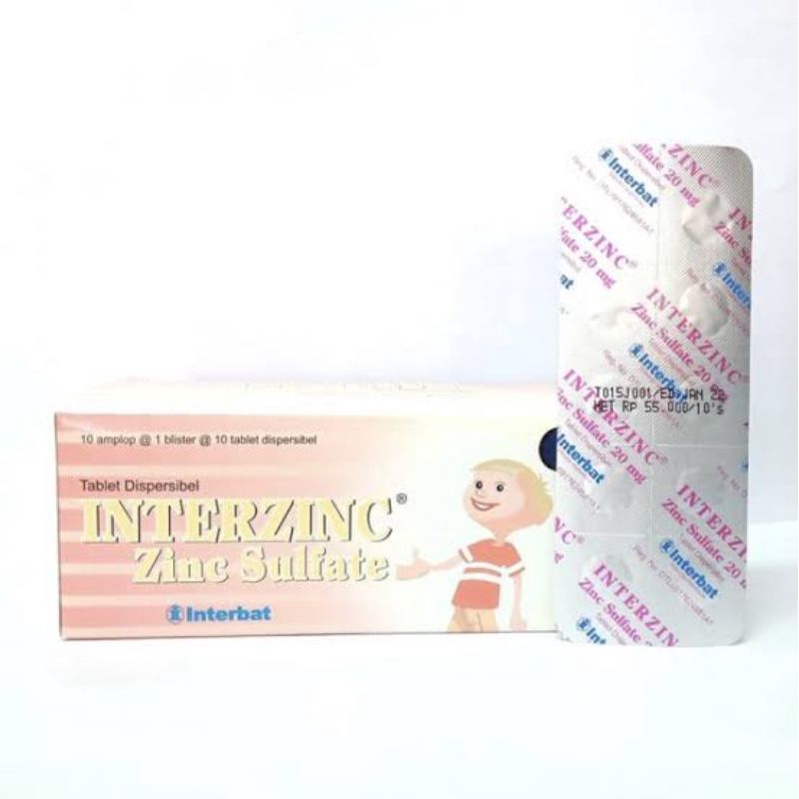 Jual INTERZINC TABLET | Shopee Indonesia